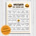 INSTANT DOWNLOAD Halloween Mix & Mingle Bingo Printable - Autumn Game ...