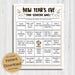 INSTANT DOWNLOAD New Year's Mix & Mingle Bingo Printable - NYE Game ...