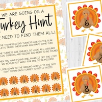 Thanksgiving Scavenger Hunt for Kids: Printable Digital Download - Etsy