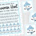 INSTANT DOWNLOAD Winter Scavenger Hunt Printable - Winter Game ...