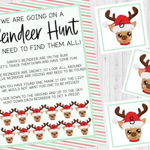 INSTANT DOWNLOAD Christmas Scavenger Hunt Printable - Christmas Game ...