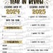 INSTANT DOWNLOAD - All About My 2024 Printable - Year in Review ...