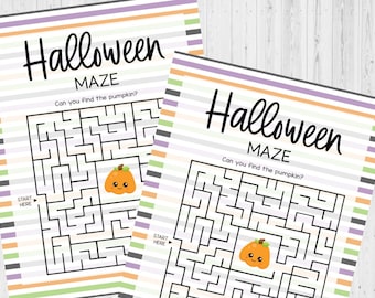INSTANT DOWNLOAD Halloween Word Scramble Game Printable Halloween Game ...