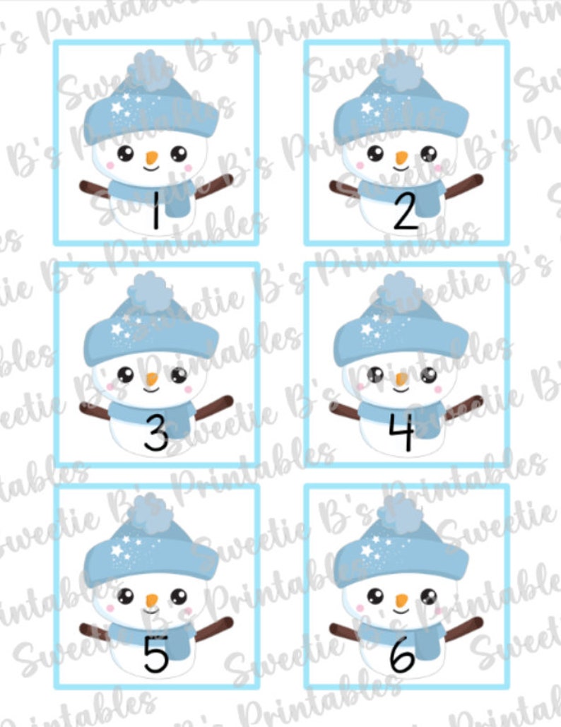 INSTANT DOWNLOAD Winter Scavenger Hunt Printable - Winter Game ...