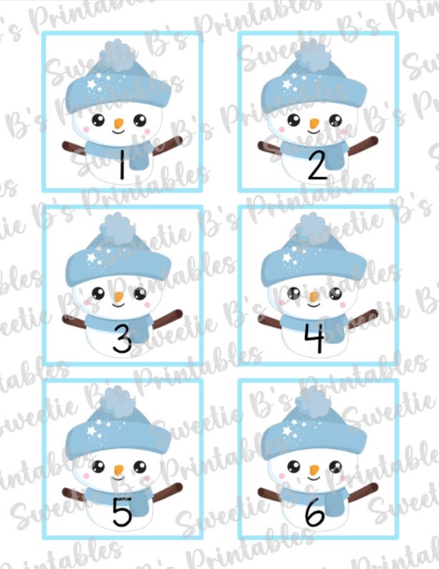 INSTANT DOWNLOAD Winter Scavenger Hunt Printable - Winter Game ...