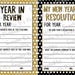 INSTANT DOWNLOAD - All About My Year Printable - Year in Review ...