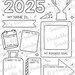 INSTANT DOWNLOAD - My Goals for 2025 Printable - Kid Yearly Goals ...