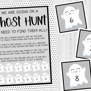 INSTANT DOWNLOAD Halloween Scavenger Hunt Printable - Halloween Game ...
