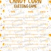 INSTANT DOWNLOAD Guess How Many Candy Corn Printable - Autumn Guessing ...