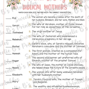 INSTANT DOWNLOAD Mother's Day Trivia Game Printable - Mothers Day ...