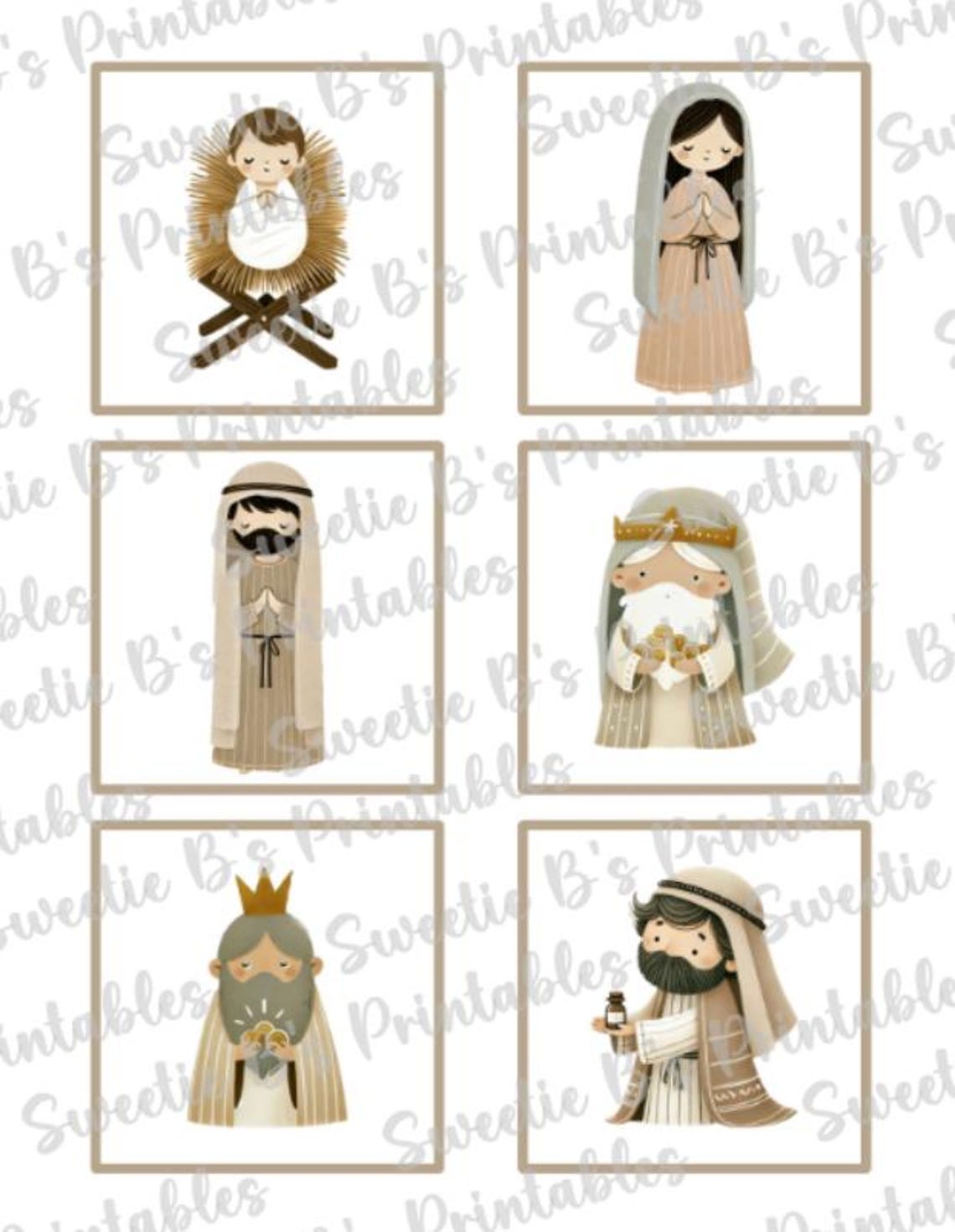 INSTANT DOWNLOAD Nativity Scavenger Hunt Printable - Christmas Game ...