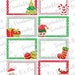 INSTANT DOWNLOAD Christmas Lunchbox Notes Printable Christmas Note ...