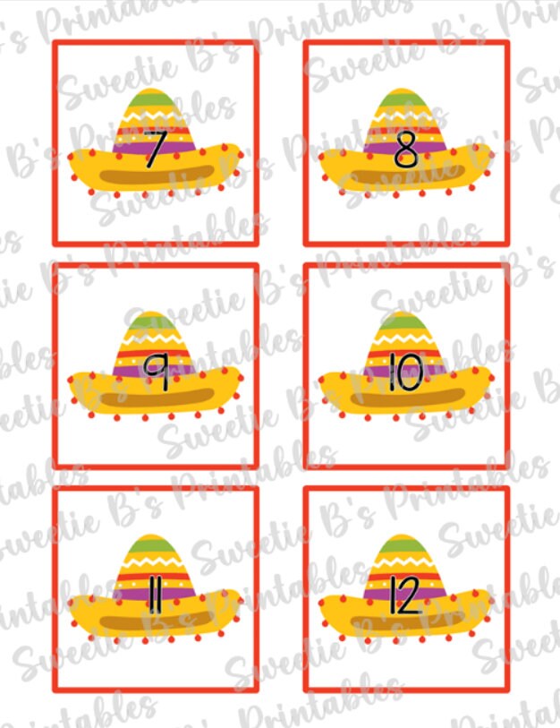 INSTANT DOWNLOAD Fiesta Scavenger Hunt Printable Cinco De Mayo Game ...