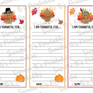 INSTANT DOWNLOAD Thanksgiving Gratitude List - Friendsgiving Gratitude ...