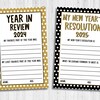 INSTANT DOWNLOAD - All About My Year Printable - Year in Review ...