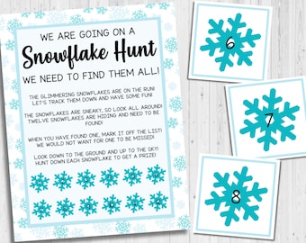 INSTANT DOWNLOAD Winter Scavenger Hunt Printable - Winter Game ...