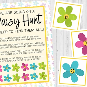 INSTANT DOWNLOAD Spring Scavenger Hunt Printable - Spring Game ...