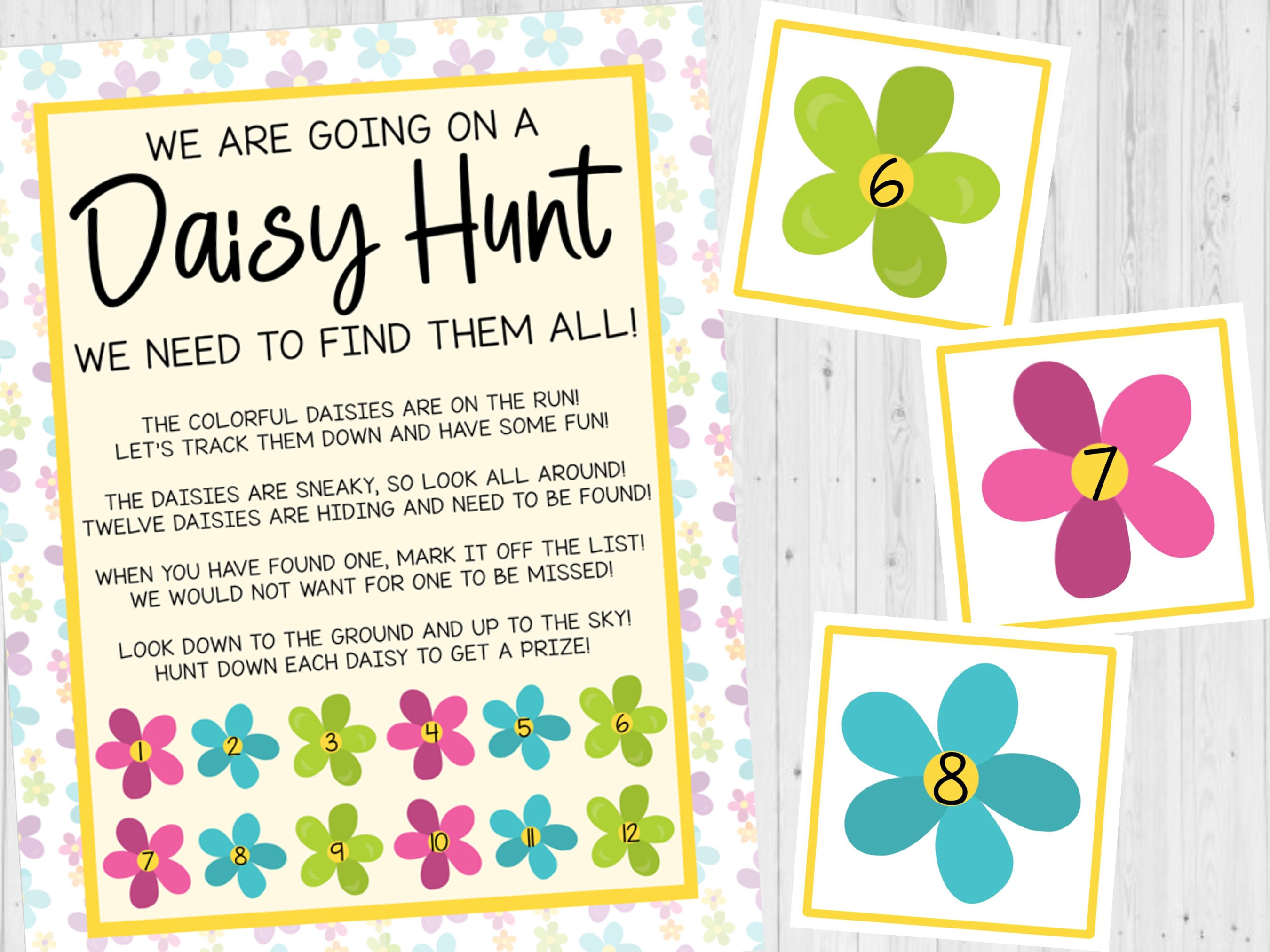INSTANT DOWNLOAD Spring Scavenger Hunt Printable - Spring Game ...