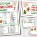 INSTANT DOWNLOAD What's Your Christmas Cookie Name Printable Holiday ...