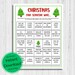 INSTANT DOWNLOAD Christmas Mix & Mingle Bingo Printable - Holiday Game ...