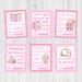 INSTANT DOWNLOAD - Book Lover Valentine Card Printable - Kids Printable ...