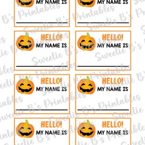 INSTANT DOWNLOAD What's Your Pumpkin Name Printable - Autumn Party Game ...