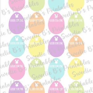 INSTANT DOWNLOAD Easter Egg Token Printable - Easter Egg Filler Coupon ...