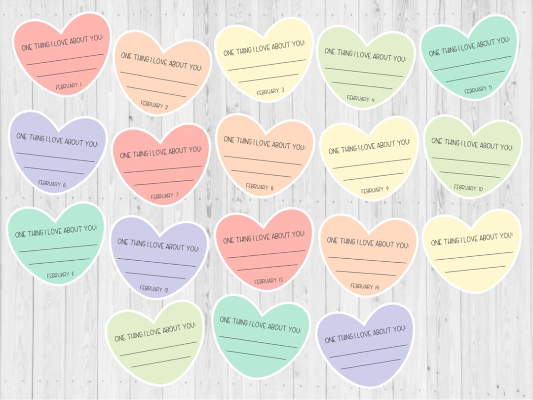 INSTANT DOWNLOAD I Love You Because Valentine's Day Activity Kids ...