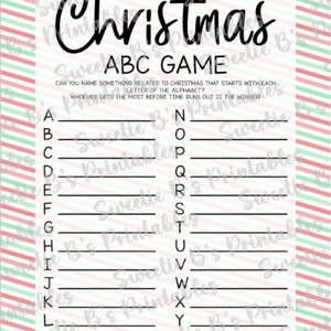 INSTANT DOWNLOAD Christmas Activity Sheet Printable Bundle - Christmas ...