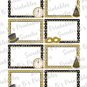 INSTANT DOWNLOAD New Year's Eve Treasure Hunt Printable - New Year's ...