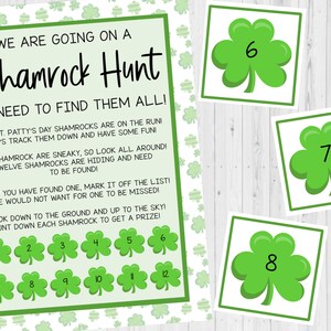 INSTANT DOWNLOAD St Patrick's Day Scavenger Hunt Printable - St Patrick ...