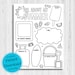 INSTANT DOWNLOAD - All About My Summer Printable - Classroom Summer ...