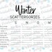 INSTANT DOWNLOAD Winter Activity Sheet Printable Bundle - Winter Game ...