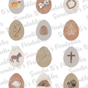 INSTANT DOWNLOAD Easter Bible Scavenger Hunt Printable - Easter Story ...