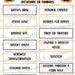 INSTANT DOWNLOAD Halloween Pictionary or Charades Printable - Autumn ...