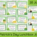 INSTANT DOWNLOAD St Patrick's Day Lunchbox Jokes Printable - St Patrick ...