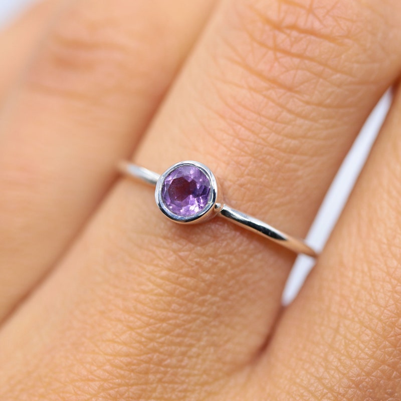 Amethyst Ring - Etsy