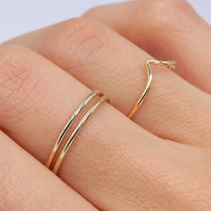 Minimalist Ring - Etsy