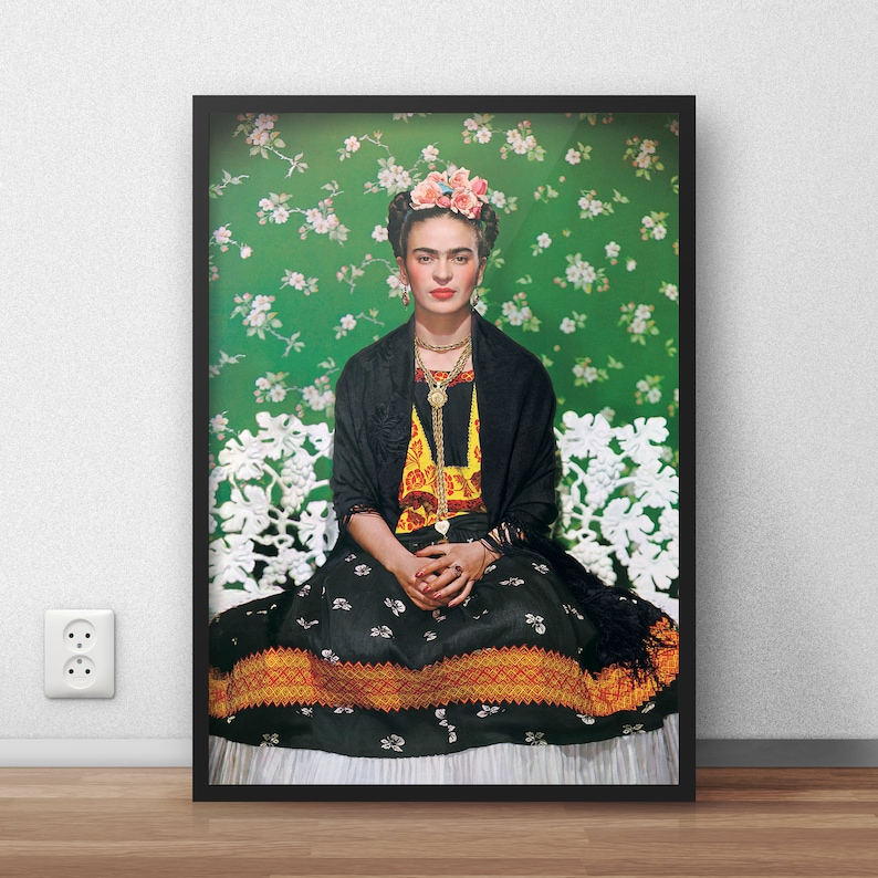 Buy Frida Kahlo Poster Frida Kahlo Print Frida Kahlo Art Frida Online ...