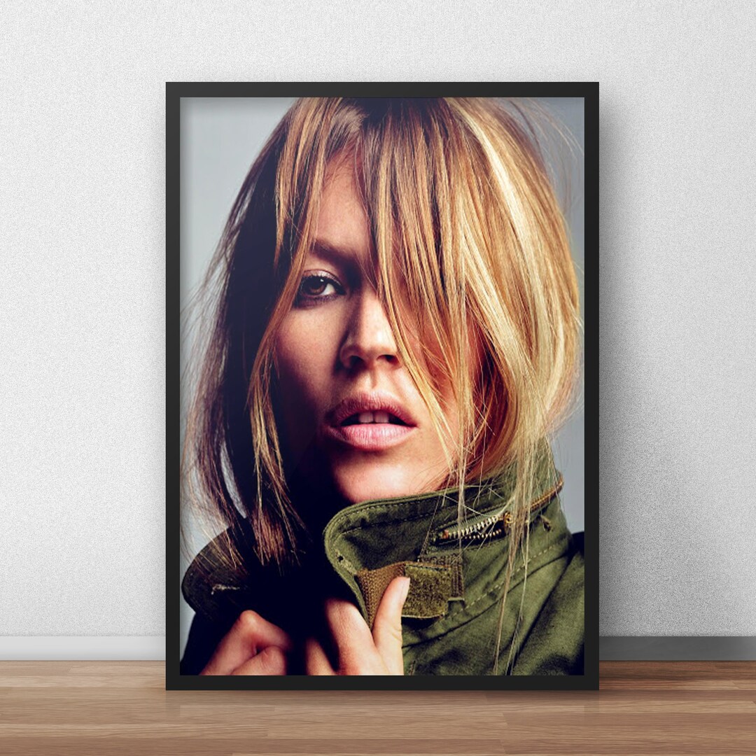 Kate Moss Wall Art - Kate Moss Print - Kate Moss Poster Print - Fashion ...