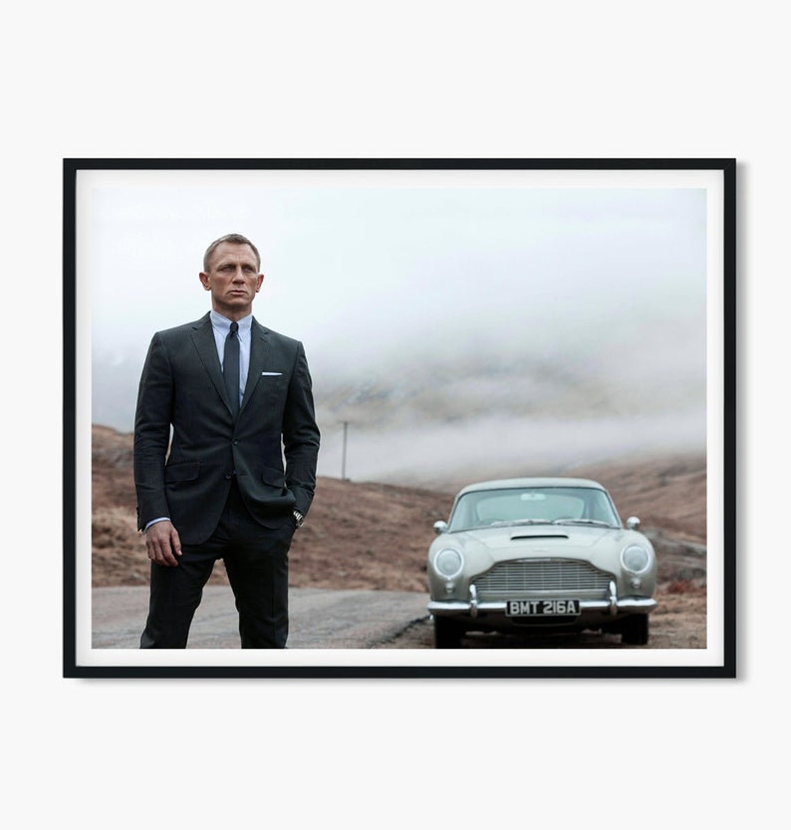 James Bond poster Daniel Craig James Bond wall art James Bond | Etsy