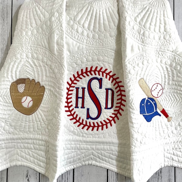 Baseball Quilt - Etsy