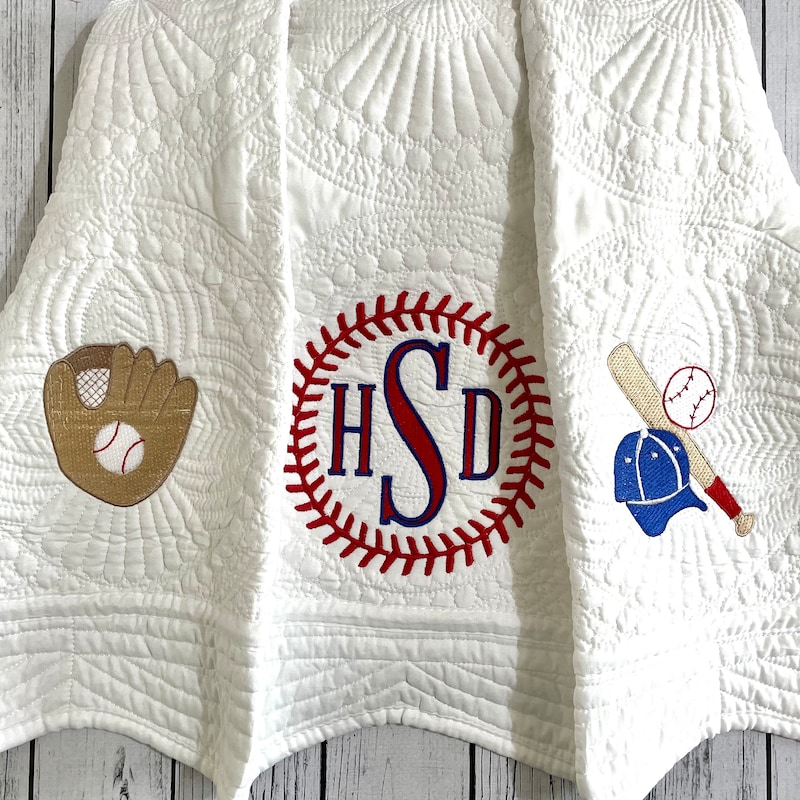 Baseball Quilt - Etsy