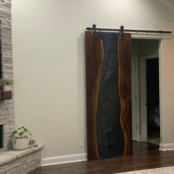 Live Edge Barn Door - Etsy