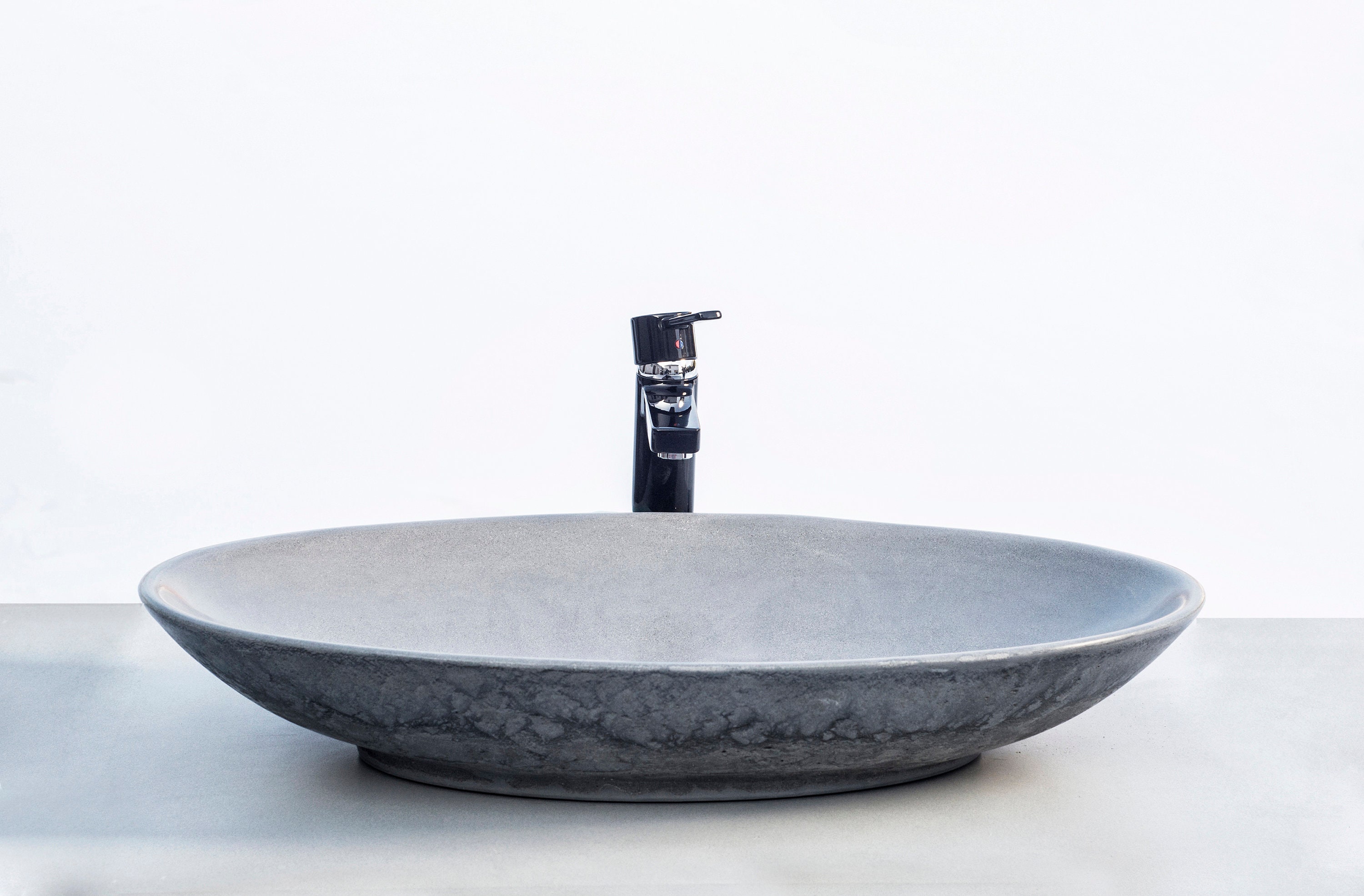 Concrete Sink Bathroom Sink Concrete Basin Vessel Sink | Etsy