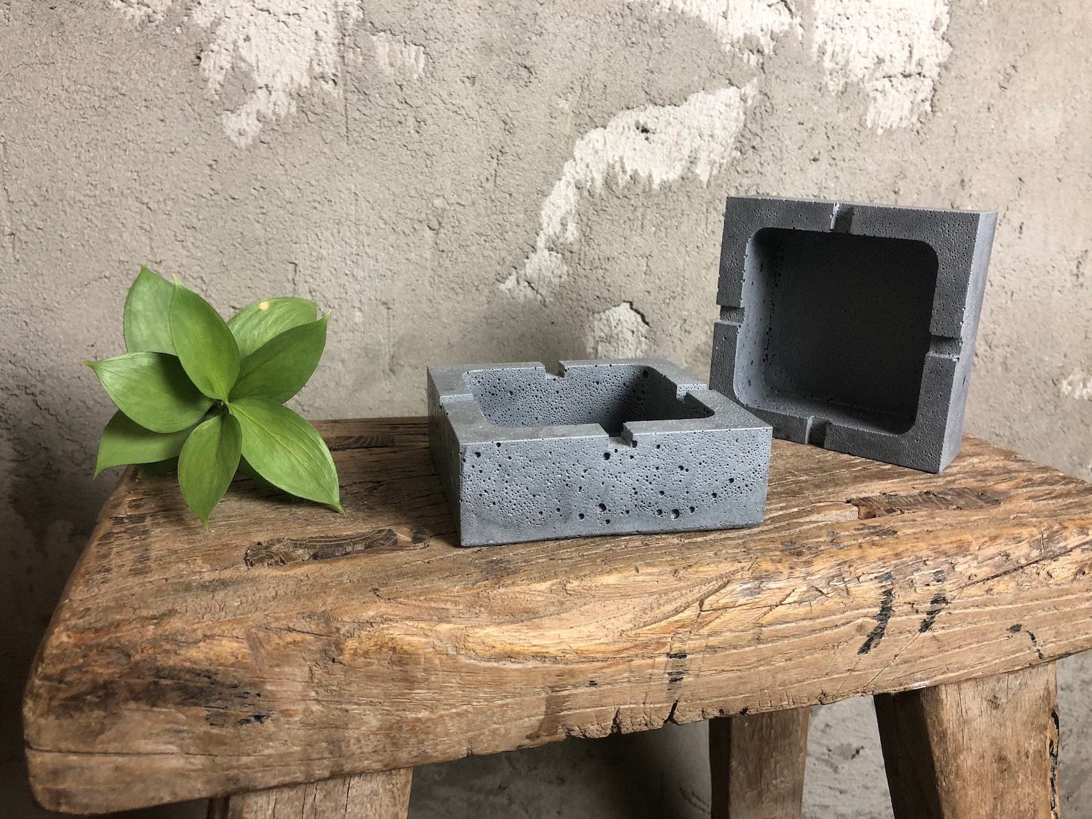 Luxury Concrete Ashtray Handmade Ashtray Smoking Accessory - Etsy