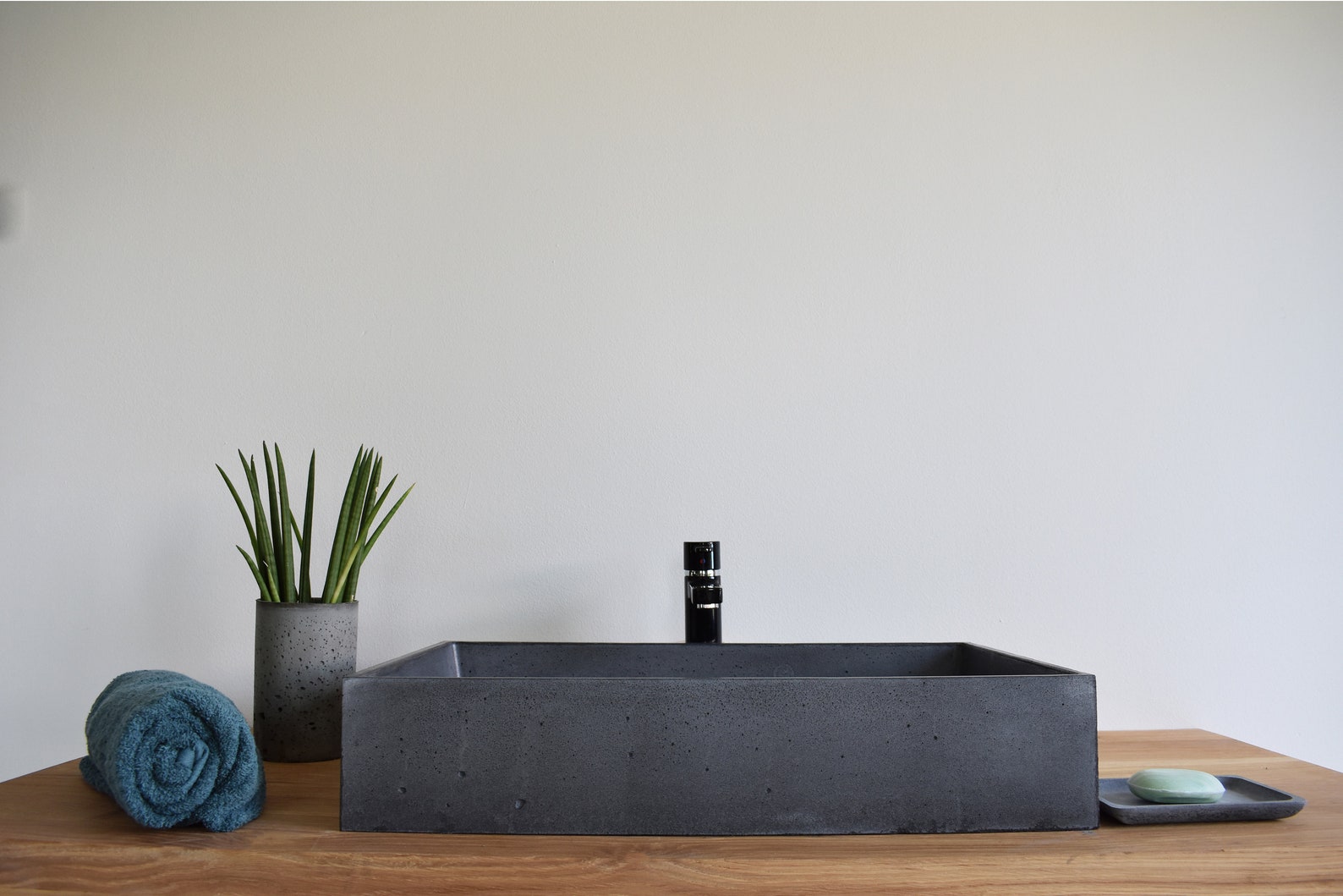 Concrete Vessel Sink Bathroom Washbasin Concrete Vanity - Etsy