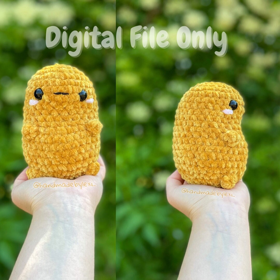 Crochet Pattern Chubby Potato // Tater Tots Crochet Pattern // Potato ...