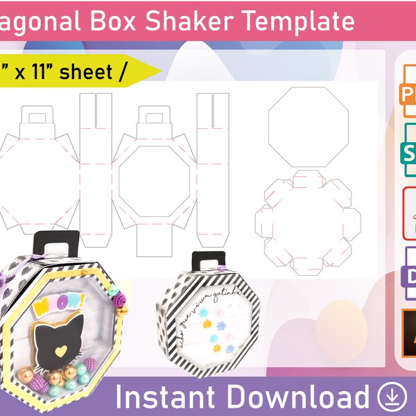 Shaker Box Svg - Etsy