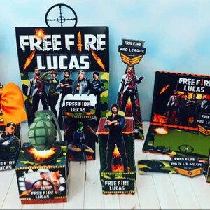 Free Fire cod019 Digital Printable Kit. PDF / PNG / Studio3 - Etsy